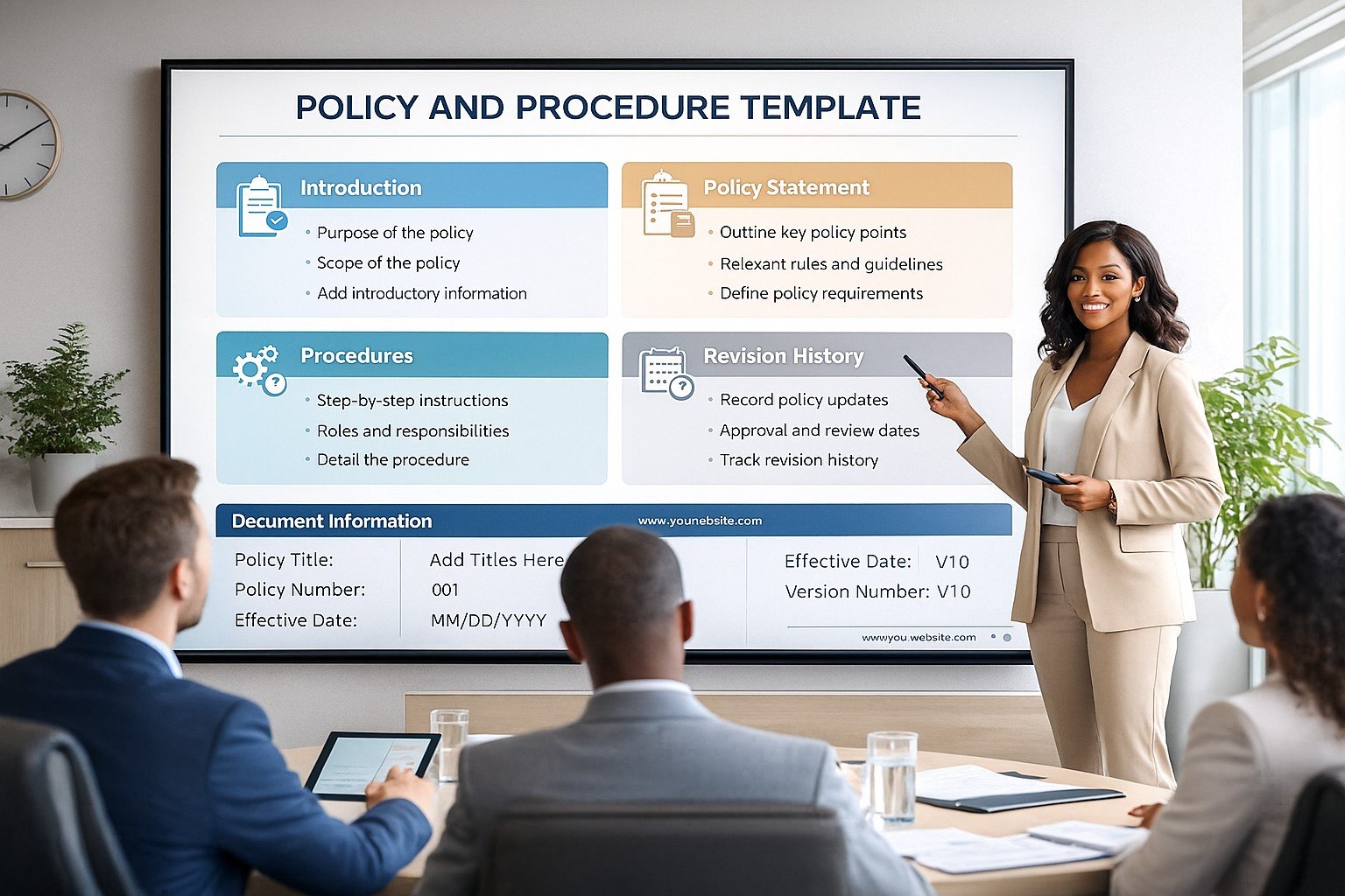 Policy And Procedure Template: Best Practices For Tailoring Your ...